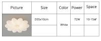 China Bedroom Ceiling lamp Children's room Living room Minimalist Pink flower ceiling lights(WH-MA-330) for sale
