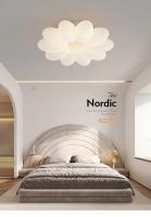 China Bedroom Ceiling lamp Children's room Living room Minimalist Pink flower ceiling lights(WH-MA-330) for sale