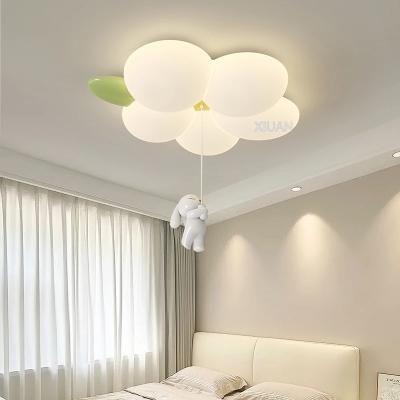 China Bedroom Ceiling Light Kids Girl Boy Room with Hanging Rabbit Romantic Flower Ceiling Lamps(WH-MA-331) for sale