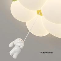 China Bedroom Ceiling Light Kids Girl Boy Room with Hanging Rabbit Romantic Flower Ceiling Lamps(WH-MA-331) for sale
