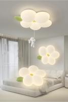 China Bedroom Ceiling Light Kids Girl Boy Room with Hanging Rabbit Romantic Flower Ceiling Lamps(WH-MA-331) for sale