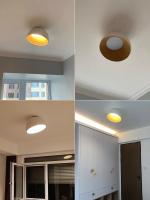 China aisle lights living room Entrance lamp Wood Grain Personality Designer Minimalist ceiling lamp(WH-MA-332) for sale