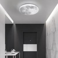 China Home Lighting Bedroom Modern Acrylic Light LED Circular Lunar Ceiling Lamp(WH-MA-334) for sale