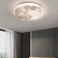 China Home Lighting Bedroom Modern Acrylic Light LED Circular Lunar Ceiling Lamp(WH-MA-334) for sale