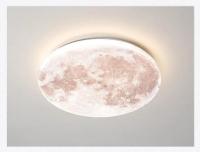 China Home Lighting Bedroom Modern Acrylic Light LED Circular Lunar Ceiling Lamp(WH-MA-334) for sale