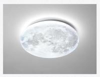 China Home Lighting Bedroom Modern Acrylic Light LED Circular Lunar Ceiling Lamp(WH-MA-334) for sale