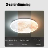 China Home Lighting Bedroom Modern Acrylic Light LED Circular Lunar Ceiling Lamp(WH-MA-334) for sale
