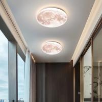 China Home Lighting Bedroom Modern Acrylic Light LED Circular Lunar Ceiling Lamp(WH-MA-334) for sale