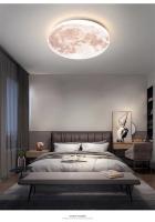China Home Lighting Bedroom Modern Acrylic Light LED Circular Lunar Ceiling Lamp(WH-MA-334) for sale