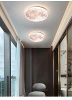 China Home Lighting Bedroom Modern Acrylic Light LED Circular Lunar Ceiling Lamp(WH-MA-334) for sale