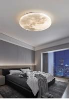 China Home Lighting Bedroom Modern Acrylic Light LED Circular Lunar Ceiling Lamp(WH-MA-334) for sale
