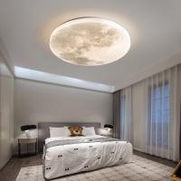 China Home Lighting Bedroom Modern Acrylic Light LED Circular Lunar Ceiling Lamp(WH-MA-334) for sale