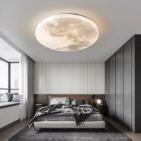 China Home Lighting Bedroom Modern Acrylic Light LED Circular Lunar Ceiling Lamp(WH-MA-334) for sale