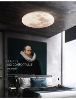 China Home Lighting Bedroom Modern Acrylic Light LED Circular Lunar Ceiling Lamp(WH-MA-334) for sale