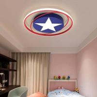 China Children's room bedroom light minimalist modern cartoon America Captain lighting fixtures(WH-MA-335) for sale
