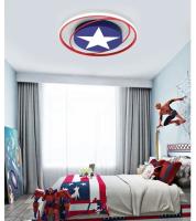 China Children's room bedroom light minimalist modern cartoon America Captain lighting fixtures(WH-MA-335) for sale