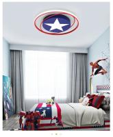 China Children's room bedroom light minimalist modern cartoon America Captain lighting fixtures(WH-MA-335) for sale