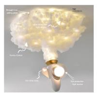 China children room lighting Bedroom Study Kids Nursery Creative Rocket astronaut ceiling light(WH-MA-337) for sale