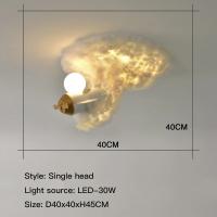 China children room lighting Bedroom Study Kids Nursery Creative Rocket astronaut ceiling light(WH-MA-337) for sale