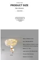 China children room lighting Bedroom Study Kids Nursery Creative Rocket astronaut ceiling light(WH-MA-337) for sale
