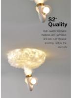 China children room lighting Bedroom Study Kids Nursery Creative Rocket astronaut ceiling light(WH-MA-337) for sale