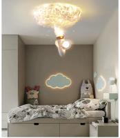 China children room lighting Bedroom Study Kids Nursery Creative Rocket astronaut ceiling light(WH-MA-337) for sale