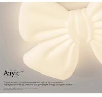 China Dining Lamp Fixture Home Decorate Children's Room Creative Butterfly Knot Ceiling Lamp(WH-MA-338) for sale