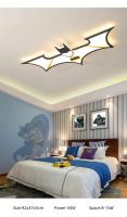 China living Room Lighting LED Child Chandeliers Study Creative Remote control bat Ceiling Lights(WH-MA-339) for sale