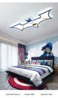 China living Room Lighting LED Child Chandeliers Study Creative Remote control bat Ceiling Lights(WH-MA-339) for sale