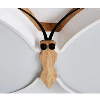 China kids ceiling light Bedroom Boys And Girls Baby Cute Modern wood butterfly ceiling light(WH-MA-341) for sale
