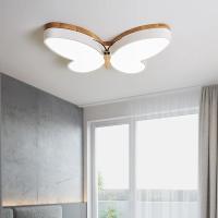 China kids ceiling light Bedroom Boys And Girls Baby Cute Modern wood butterfly ceiling light(WH-MA-341) for sale