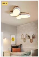 China kids ceiling light Bedroom Boys And Girls Baby Cute Modern wood butterfly ceiling light(WH-MA-341) for sale