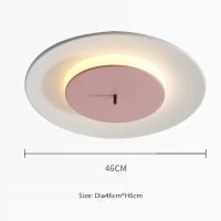 China Bedroom Lamp Living Room Lustre Home Decoration Minimalist Acrylic Color Ceiling Lamp(WH-MA-342) for sale