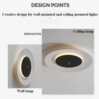 China Bedroom Lamp Living Room Lustre Home Decoration Minimalist Acrylic Color Ceiling Lamp(WH-MA-342) for sale