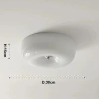 China Bedroom Light Living Room French Aisle Balcony Surface Mounted Bauhaus Glass Ceiling Lamp(WH-MA-343) for sale