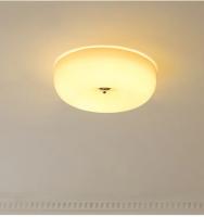 China Bedroom Light Living Room French Aisle Balcony Surface Mounted Bauhaus Glass Ceiling Lamp(WH-MA-343) for sale