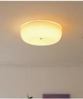 China Bedroom Light Living Room French Aisle Balcony Surface Mounted Bauhaus Glass Ceiling Lamp(WH-MA-343) for sale