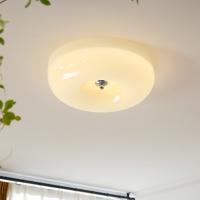 China Bedroom Light Living Room French Aisle Balcony Surface Mounted Bauhaus Glass Ceiling Lamp(WH-MA-343) for sale
