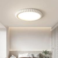 China study ceiling light bedroom Modern Orange Green minimalist circular Cream style ceiling light(WH-MA-344) for sale