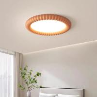 China study ceiling light bedroom Modern Orange Green minimalist circular Cream style ceiling light(WH-MA-344) for sale