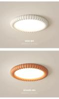 China study ceiling light bedroom Modern Orange Green minimalist circular Cream style ceiling light(WH-MA-344) for sale