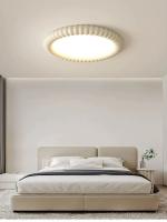 China study ceiling light bedroom Modern Orange Green minimalist circular Cream style ceiling light(WH-MA-344) for sale