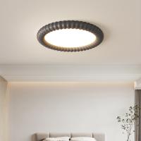 China study ceiling light bedroom Modern Orange Green minimalist circular Cream style ceiling light(WH-MA-344) for sale