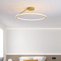 China Luster Light Fixtures Bedroom Study Room Modern Simple Circle Led Ceiling Lamp(WH-MA-346) for sale