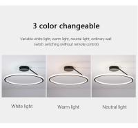 China Luster Light Fixtures Bedroom Study Room Modern Simple Circle Led Ceiling Lamp(WH-MA-346) for sale