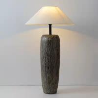 China Lounge Standing Light Living Room Sofa Decoration Japanese Antique Pottery Floor Lamp(WH-VFL-20) for sale
