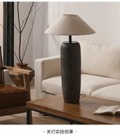 China Lounge Standing Light Living Room Sofa Decoration Japanese Antique Pottery Floor Lamp(WH-VFL-20) for sale