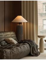 China Lounge Standing Light Living Room Sofa Decoration Japanese Antique Pottery Floor Lamp(WH-VFL-20) for sale