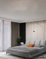 China Hotel Standing Lamp Parlor Bedroom Minimalist Black Metal Estiluz Cupolina Floor Lamp(WH-VFL-22) for sale