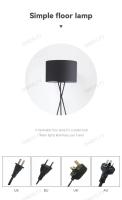 China living room standing lamp bedroom designer fashion simple Nordic floor lamp(WH-VFL-24) for sale
